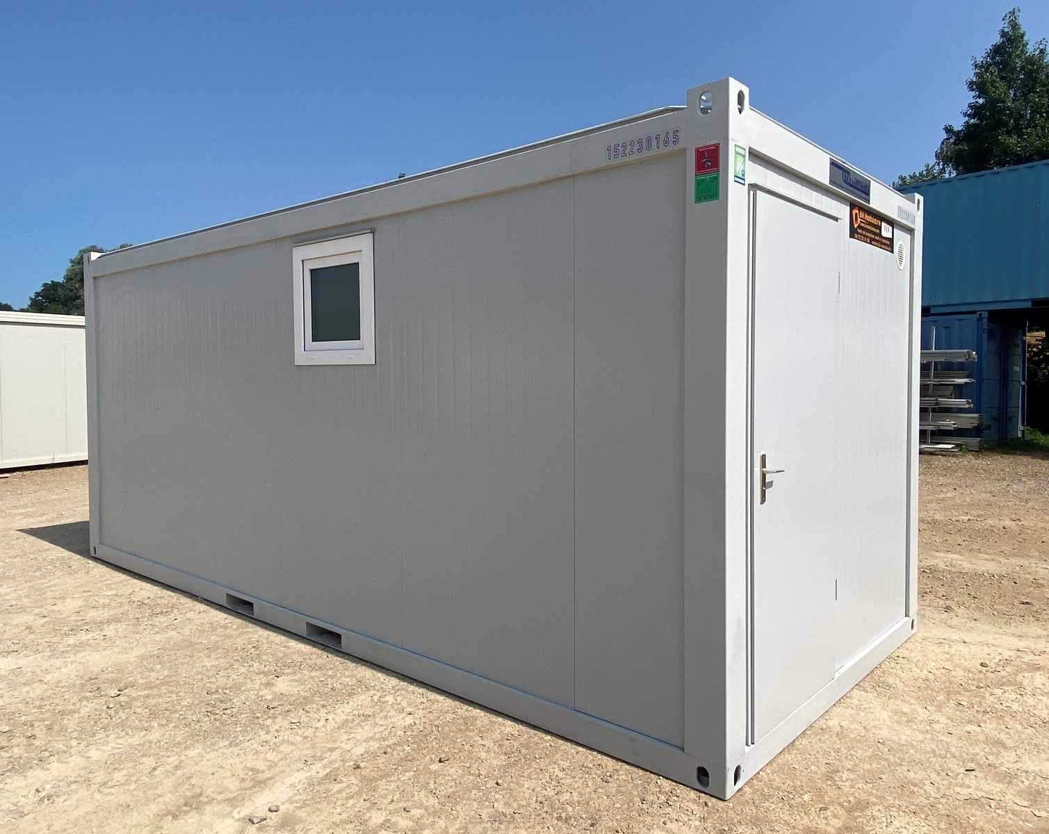 Bungalow Sanitaire 20 Pieds Neuf (Réf SANIT20PIEDS) - BR Modulaire